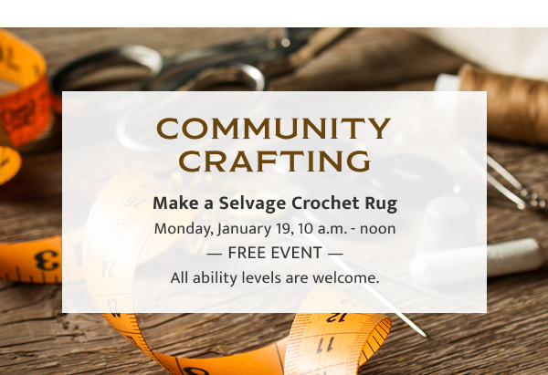 January Specials – Woolen Mill Store